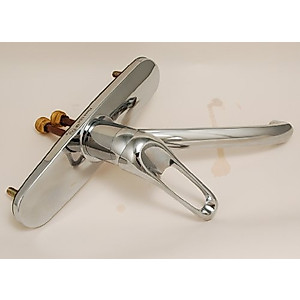 8" Kitchen Deck Faucet, Chrome Finish, 1-handle, Washerless - By Plumb USA