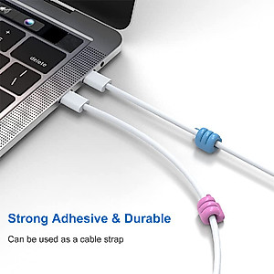 6Pcs Multifunctional Clip Holder Thumb Hooks Wire Organizer Wall Hooks Hanger Strong Wall Storage Holder for Kitchen Bathroom (Transparent)