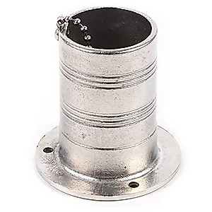 2" Keyless Cap Gas Fuel Tank 316 Stainless Steel Boat Marine Deck Fill/Filler for Boat Yacht RV Trucks Tractors