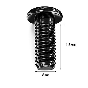 Create idea 50 Pack M6 Cage Nuts and Bolts Screws Washers Network Cabinets Server Rack Mount Patch Panel Casing Housing