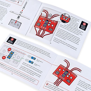StewMac Sun Fuzz DIY Electric Guitar Pedal Kit, With White Enclosure, Inspired By Analogman Sun Face (12252-W)