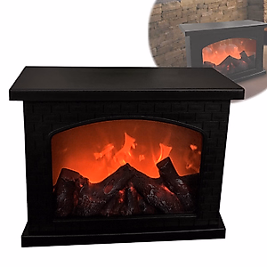 HRTX Waterproof Flame ​Led Camping Lantern, Home Christmas Lights, Metal Flickering Flame for Patio Garden Table Yard Halloween Christmas