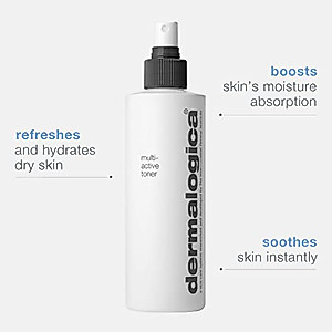 Dermalogica Multi-Active Toner Hydrating Facial Toner Spray - Help Condition Skin and Prepare For Moisture Absorption, 8.4 Fl Oz
