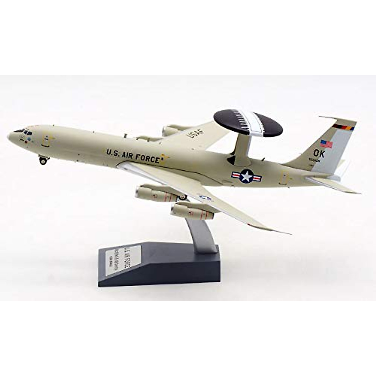 Inflight USA Air Force E-3B Sentry B707-300 552ACW AWACS 1/200 diecast Plane Model Aircraft