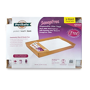 Litter Tray Refills with 'Free' Crystals (Set of 3)