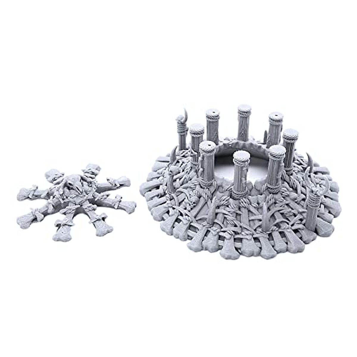 The Witch Temple by Printable Scenery, 3D Printed Tabletop RPG Scenery and Wargame Terrain 28mm Miniatures