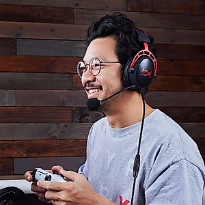 Sqrgreat Replacement Cable Compatible with Kingston Hyperx Cloud Mix Alpha Gaming Headset, Volume Control Inline Mute, Detachable/Removable 3.5mm Audio Aux Cord Wire(No Mic, 4.9Ft)