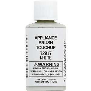 Whirlpool 72017 Touch Up Paint, 0.6 Fl Oz (Pack of 1), White