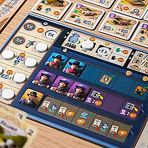 Great Western Trail 2nd Edition Board Game - Epic Strategy Board Game for Ranchers and Adventurers! Family Game for Kids & Adults, Ages 12+, 1-4 Players, 75-150 Min Playtime Made by Eggertspiele