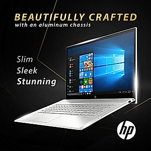 HP Envy 17T Touch 2019 Model, Intel Core i7-8565U Quad Core, 512GB SSD, 16GB RAM, Win 10 Pro Installed,17.3 FHD WLED Touch, Nvidia 4GB DDR5 MX250, (512GB SSD + 32GB Optane), 3 Yrs McAfee is