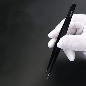 6PCS - YURROAD Multifunctional Stainless Tweezers Kit Quilling Tools for Artwork