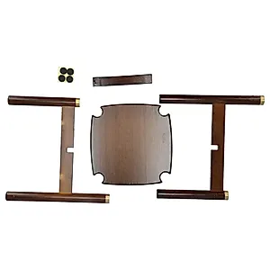 XPSSJMU Kid Chair, Bamboo Chair with Lovely Stylish Innovative Durable Low Dining Chair for Home Garden Courtyard, Easy and Quick to Install, Anti-Collision Rounded Corner Design