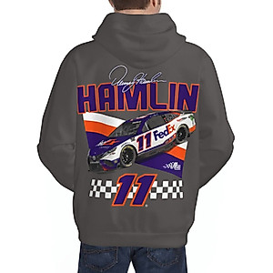 ASFRSH Denny Hamlin 11 Men'S Pullover Hoodie Casual Hooded Sweatshirt Best Hoodies Sportswear Tracksuit