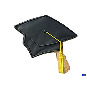 NCS Graduation Cookie Cutter Set - Gown 4", Cap 4.5", Diploma 4" - 3 Piece - Tinplated Steel