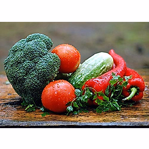 100 Assorted Heirloom Vegetable Seeds 100% Non-GMO (100, Deluxe Assorted Vegetable Seeds)