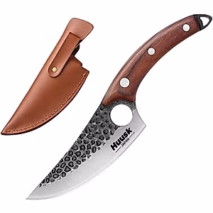 Smith Chu Forged Viking Knives, Husk Chef Knife Butcher Knives Hussk Fishing Filet & Bait Knife Japanese Chef Knife Boning Knife Japan knives Meat Cleaver for Kitchen or Camping