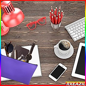 RXEAZIL 2 Pack Money Bag for Cash, 11x6 inches Security Durable Bank Deposit Money Coin Checks Bag Pouch Organizer Receipt Holder Utility Wallet for Cash Men Women (Black)