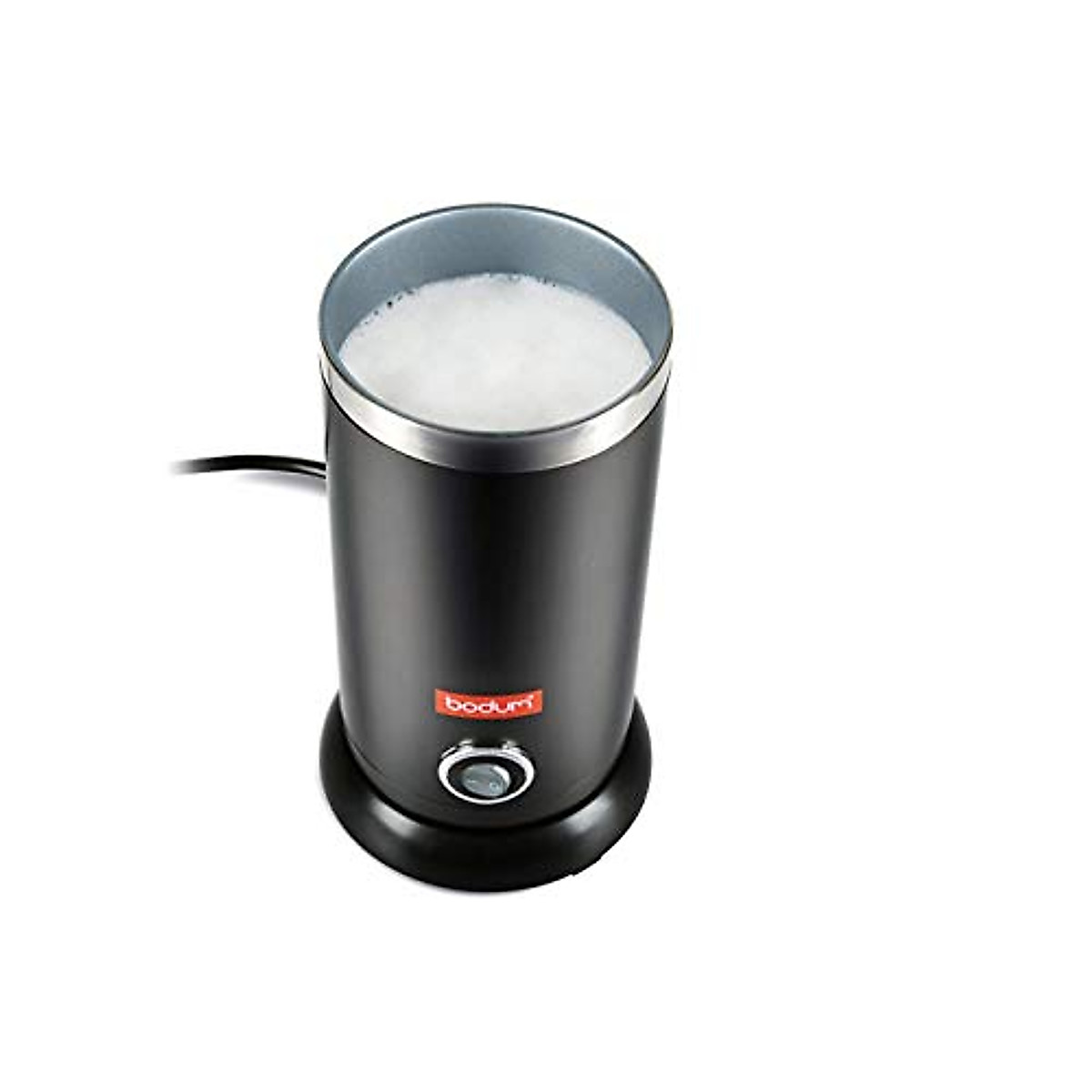 Bodum 11870-01US Bistro Electric Milk Frother, 10 Ounce, Black