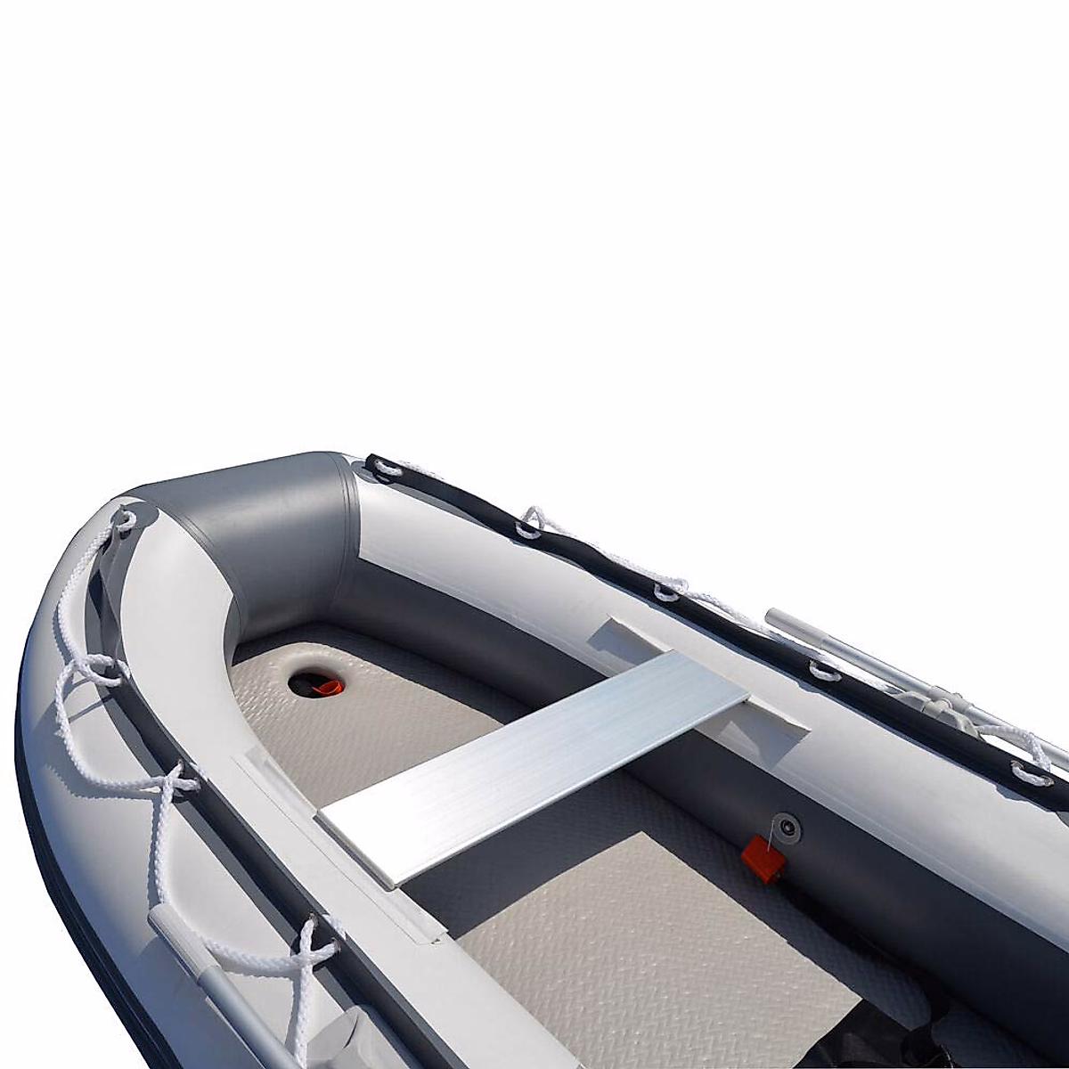 BRIS 10.8 ft Inflatable Boat Inflatable Dinghy Yacht Tender Raft with Air-Deck Floor