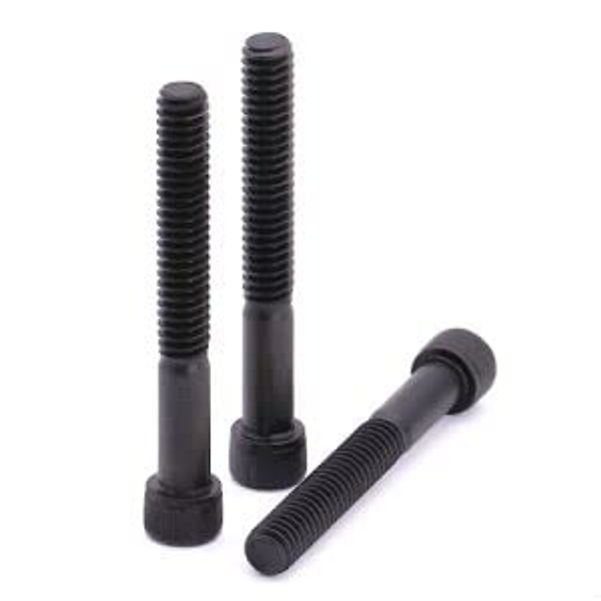 5/16-18 x 3-1/2" (8 PCS) Socket Head Cap Screws, Black Oxide Finish, 12.9 Grade Alloy Steel, Coarse Thread UNC, ASME/ANSI B18.3-1