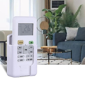 Remote Control Holder, Wall Mount Air Conditioner Remote Control Organizer, Media Player Controller Holder, Self Adhesive Remote Control Holder for Home Office School Storage