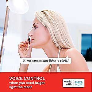 Sengled Alexa Light Bulb, 75W Equivalent Smart Light Bulbs, 1050LM High Brightness Bluetooth Mesh Smart Bulbs That Work with Alexa Only, Dimmable LED Light Bulbs A19 5000K, No Hub Required, 4 Pack