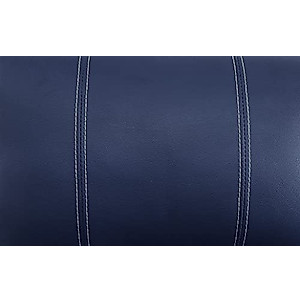 Elountik Modern Zuriel Power Motion Reclining Sofa with Tight Back & Seat Cushion,Tight Pillow Top Arm, Recliner Sofa with Motion Reclining Mechanism for Living Room, Blue PU, Sofa