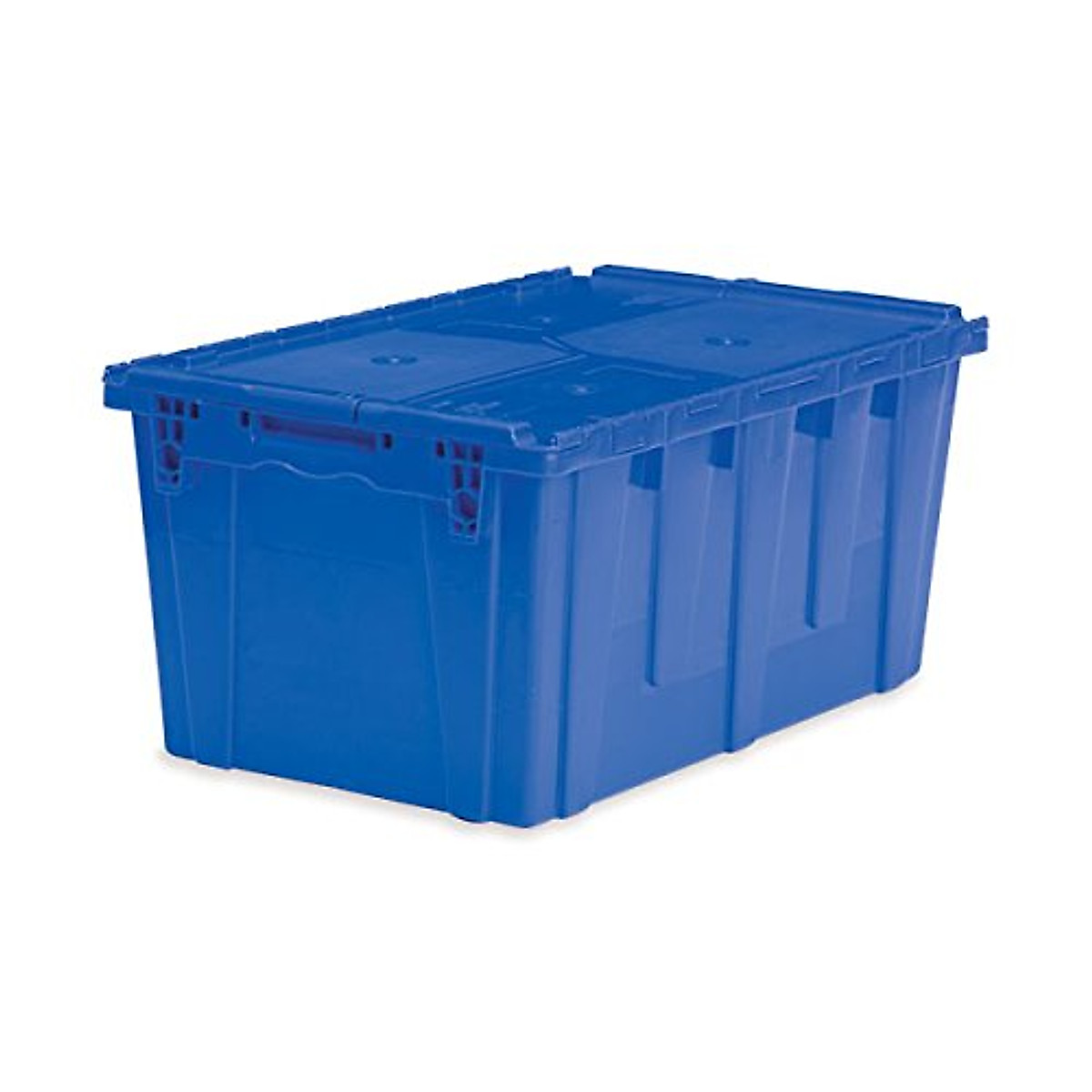Extra Large Storage Tote with Lid 26.9"L x 17"W x 12.6"H - Blue
