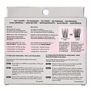 Kiss Falscara Eyelash Wisps Lengthening (Pack of 3)