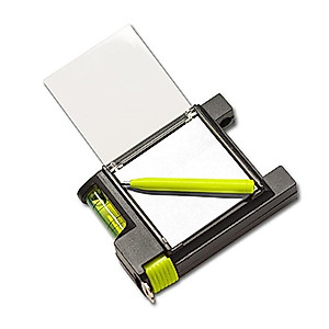Precision 4-in1 Tape Measure with Level, Paper & Pen