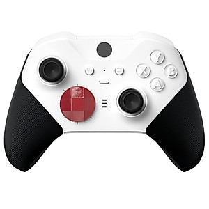 Metal 2 D-Pads, 4 Paddles (Medium & Mini) Trigger Buttons Replacement for Elite Series 2 Model1797 & Xbox One Elite Controllers 1698, Elite Series 2 Core- Red