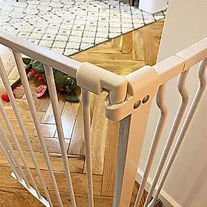 BalanceFrom Easy Walk-Thru Safety Gate for Doorways and Stairways with Auto-Close/Hold-Open Features, Multiple Sizes