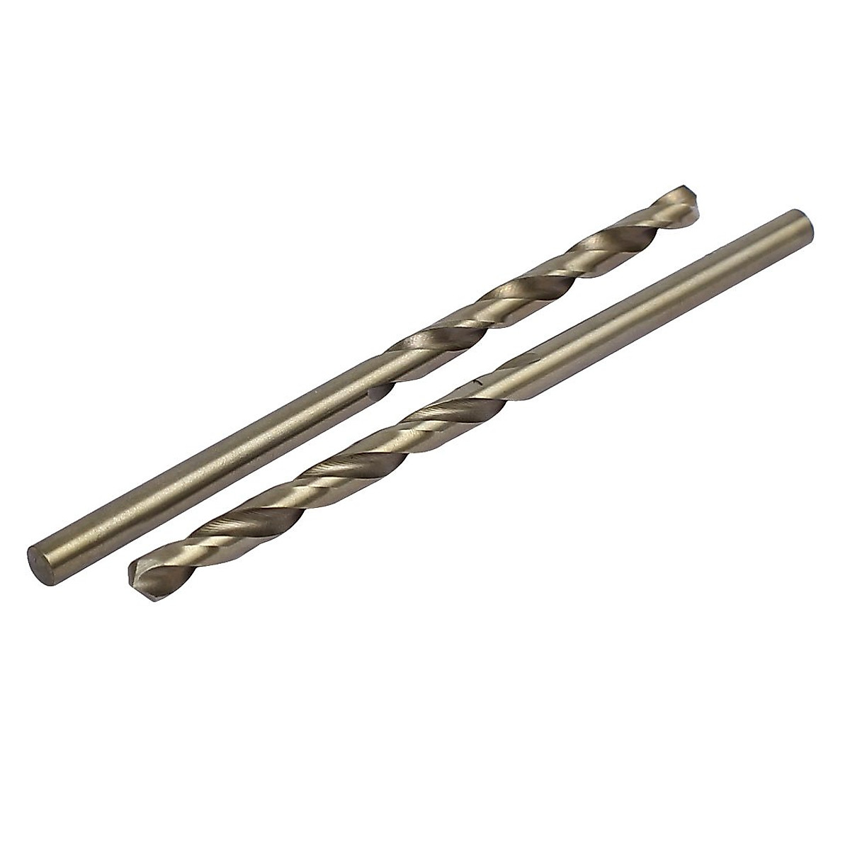 uxcell 3.4mm Drilling Dia High Speed Steel Cobalt Metric Spiral Twist Drill Bit Rotary Tool for Hardened Metal, Stainless Steel, Cast Iron and Plastic 15pcs