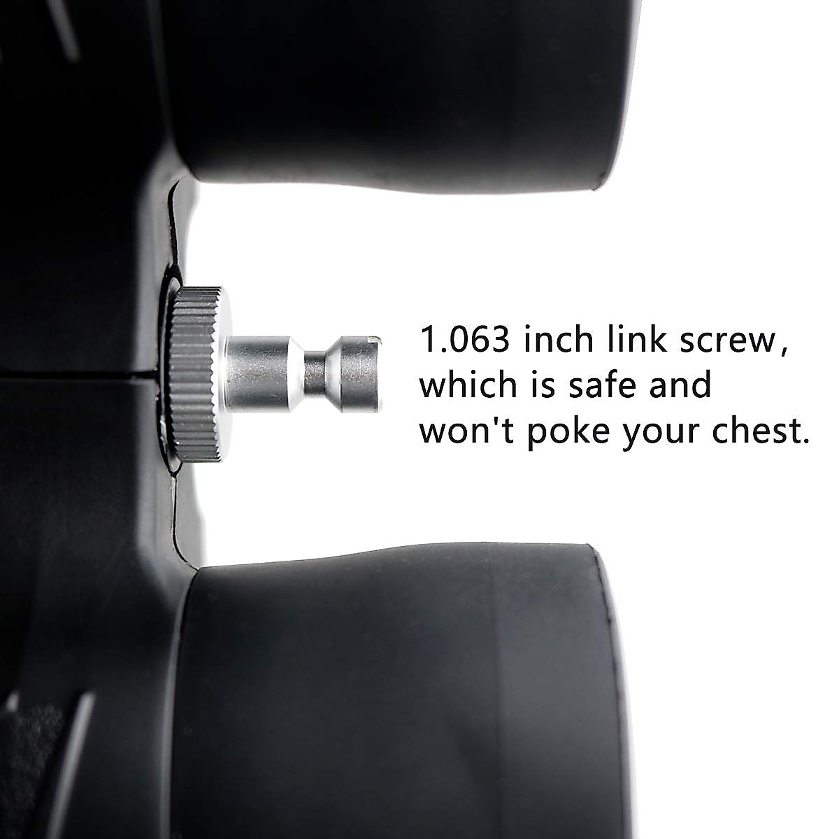 Staoptics Binocular Tripod Adapter Quick Release with 38mm Mounting Base 1/4-20 Inch Thread Removable Accessories for 8x42 10x50 12x60 15x56 15x60 15x70 20x60 25x70 Roof and Porro Binoculars.