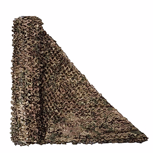 HYOUT Camo Netting Camouflage Netting Jungle Camo Net for Hunting WoodlandShooting Blinds Camping Military Party Decoration Watching Hide