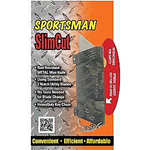 Slimcut Camo Mini Utility Knife 1945camo/5 with 5 extra blades