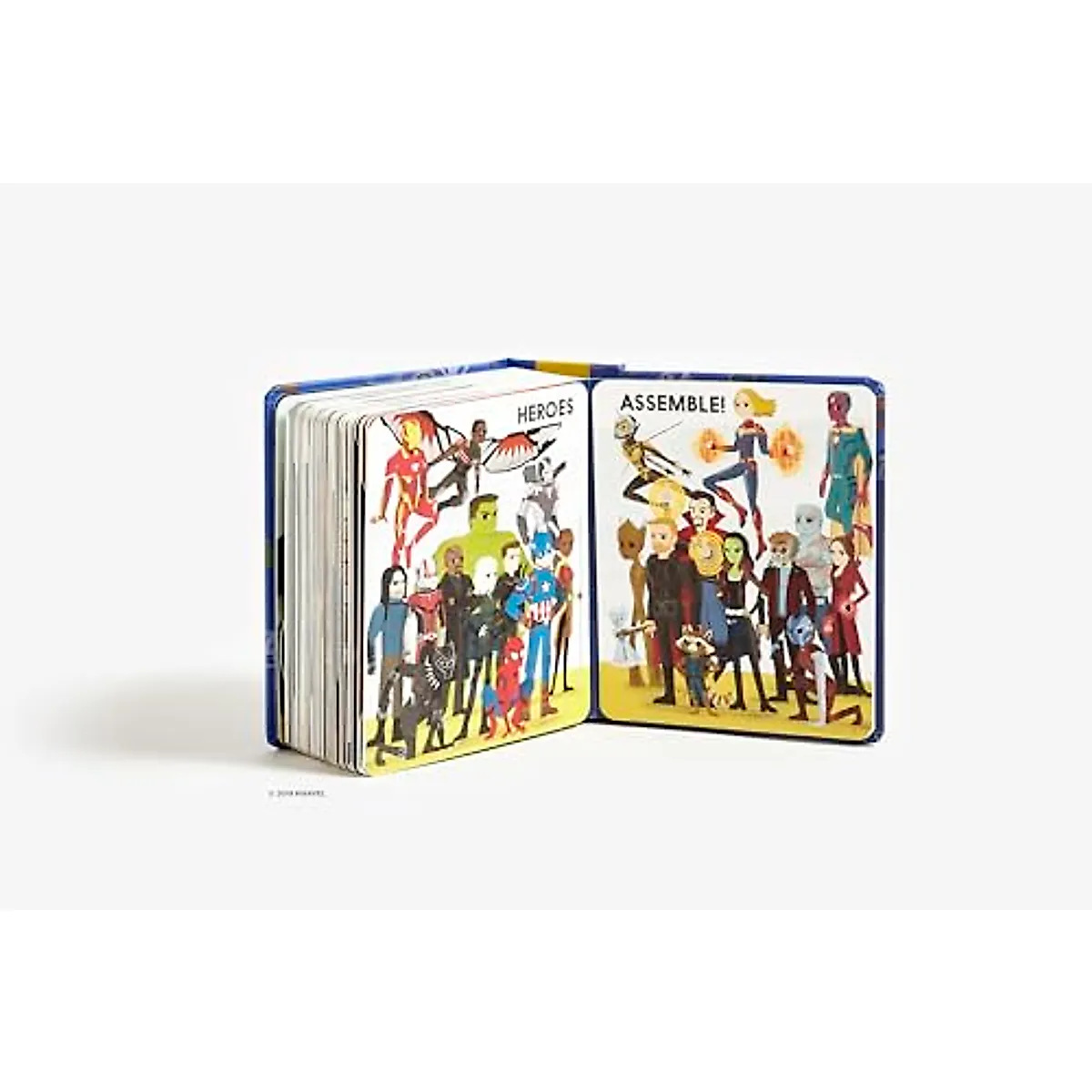 Marvel Alphablock (An Abrams Block Book): The Marvel Cinematic Universe from A to Z