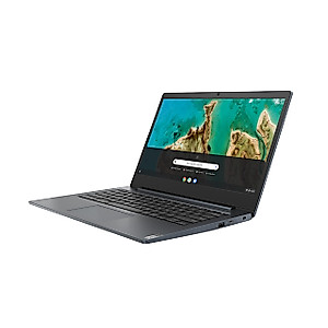 Lenovo 2022 Flagship Chromebook 14'' Thin Light Laptop Computer, Intel Celeron N4020 Processor, up to 2.80 GHz, 4GB RAM, 64GB eMMC,WiFi, Webcam, Chrome OS +Headset +HubxcelAccesory, Abyss Blue
