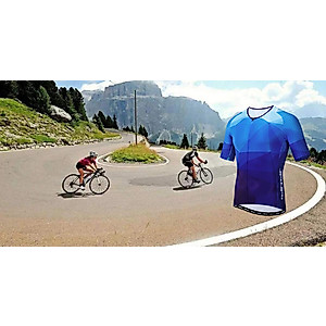 White Cycling Jersey Men, Men's Racing Bike Shirt Tops S-XXXL