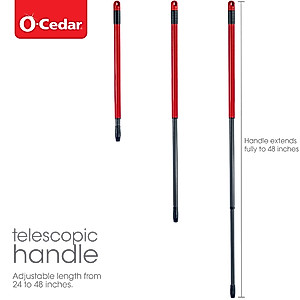 O-Cedar Replacement Handle, 1 Count, (Pack of 1)