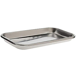 Grey990 Rectangle Shape Dental Equipment Stainless Steel Plate Dish Holder Plate