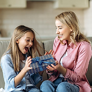 NEPOG Music Wrapping Paper, 6 Sheets Black Musical Notation Piano Score Musician Gift Wrap Folded Flat 20x28 inches per Sheet with Ribbon for Women Men Birthday Wedding Music Concert