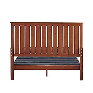 Classic Brands Glendale Walnut Color Wood Bed, Full