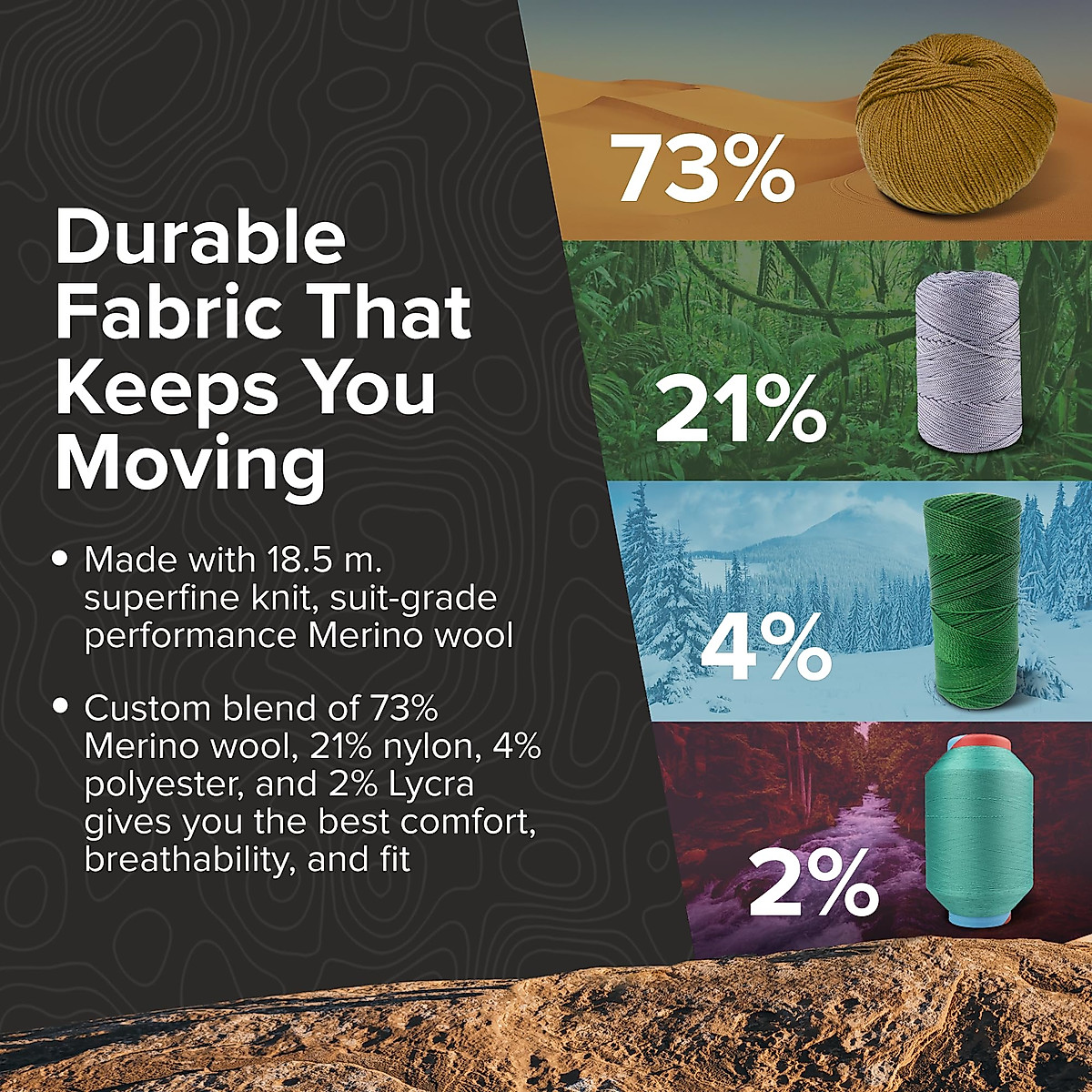 FITS Light Runner Sock for Men and Women, Made with Merino Wool, Breathable, Lightweight, No Show Cushioned Running Sock, Light Grey, Large