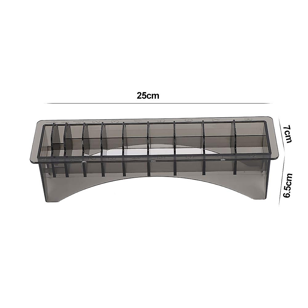 Watris Veiyi Clipper Guard Holder, Clipper Comb Holder Case, Professional Barber Guards for Universal Hair Clippers