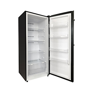 Premium Levella PFV1406XS 14 Cu. Ft. Frost Free Upright Freezer in Silver