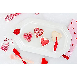 Nora Fleming Hand-Painted Mini: Smooches! (Red Lips) A249