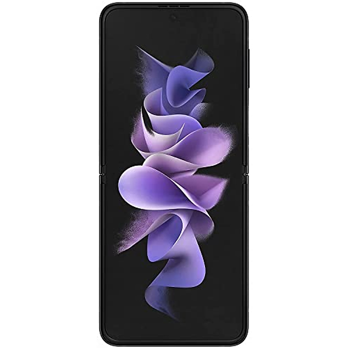 SAMSUNG Galaxy Z Flip 3 5G Factory Unlocked Android Cell Phone US Version Smartphone Flex Mode Intuitive Camera Compact 128GB Storage US Warranty, Phantom Black (Renewed)