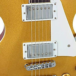 CNZ Audio LP Special Electric Guitar (Gold)