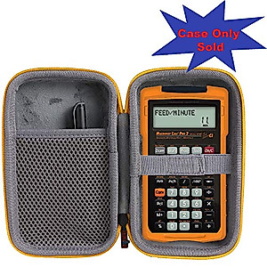 Khanka Hard Carrying Bag Replacement for Calculated Industries 4088 Machinist Calc Pro 2 Advanced Machining Calculator